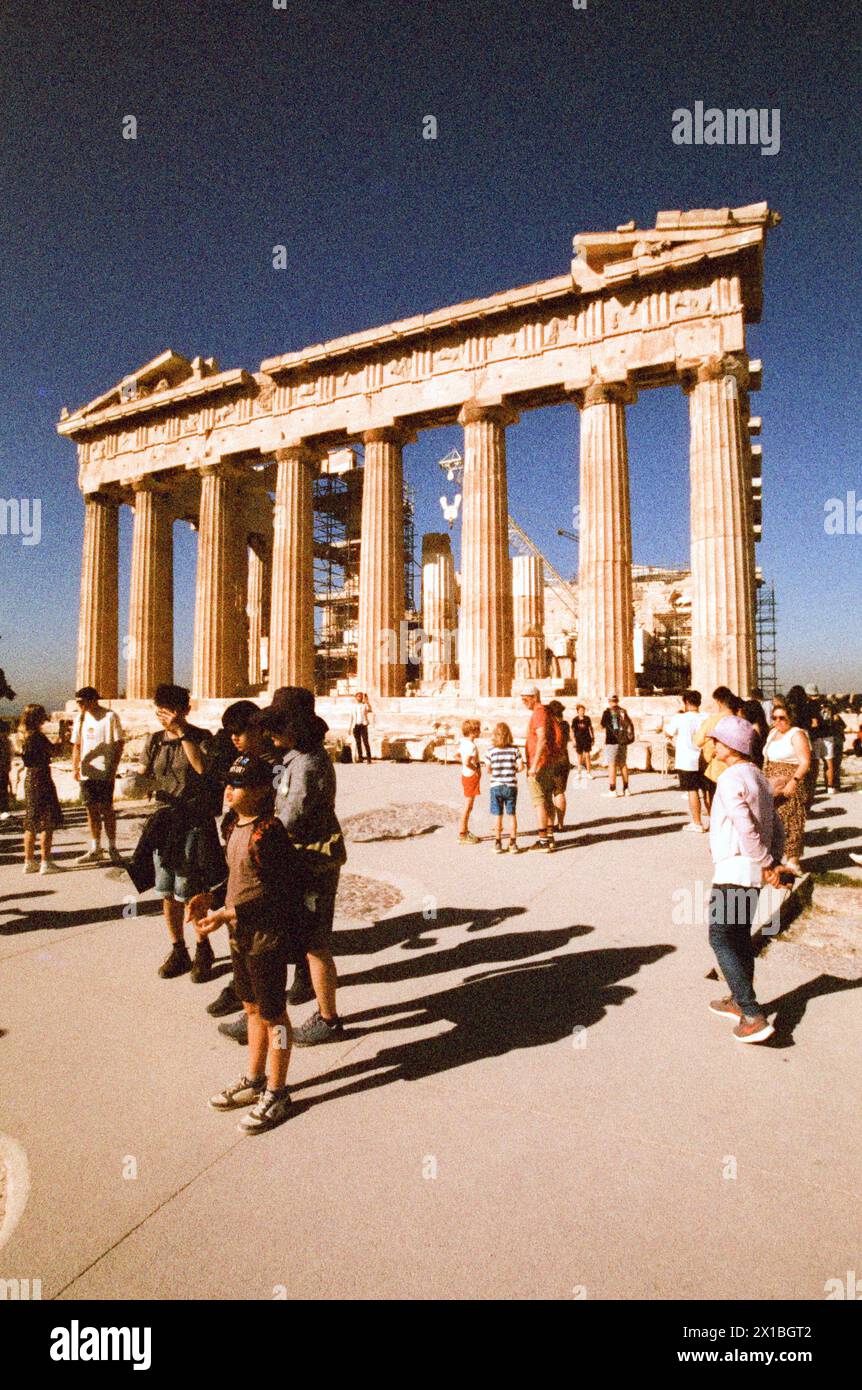 Parthenon Temple, Acropolis, Athens, Greece Stock Photo - Alamy