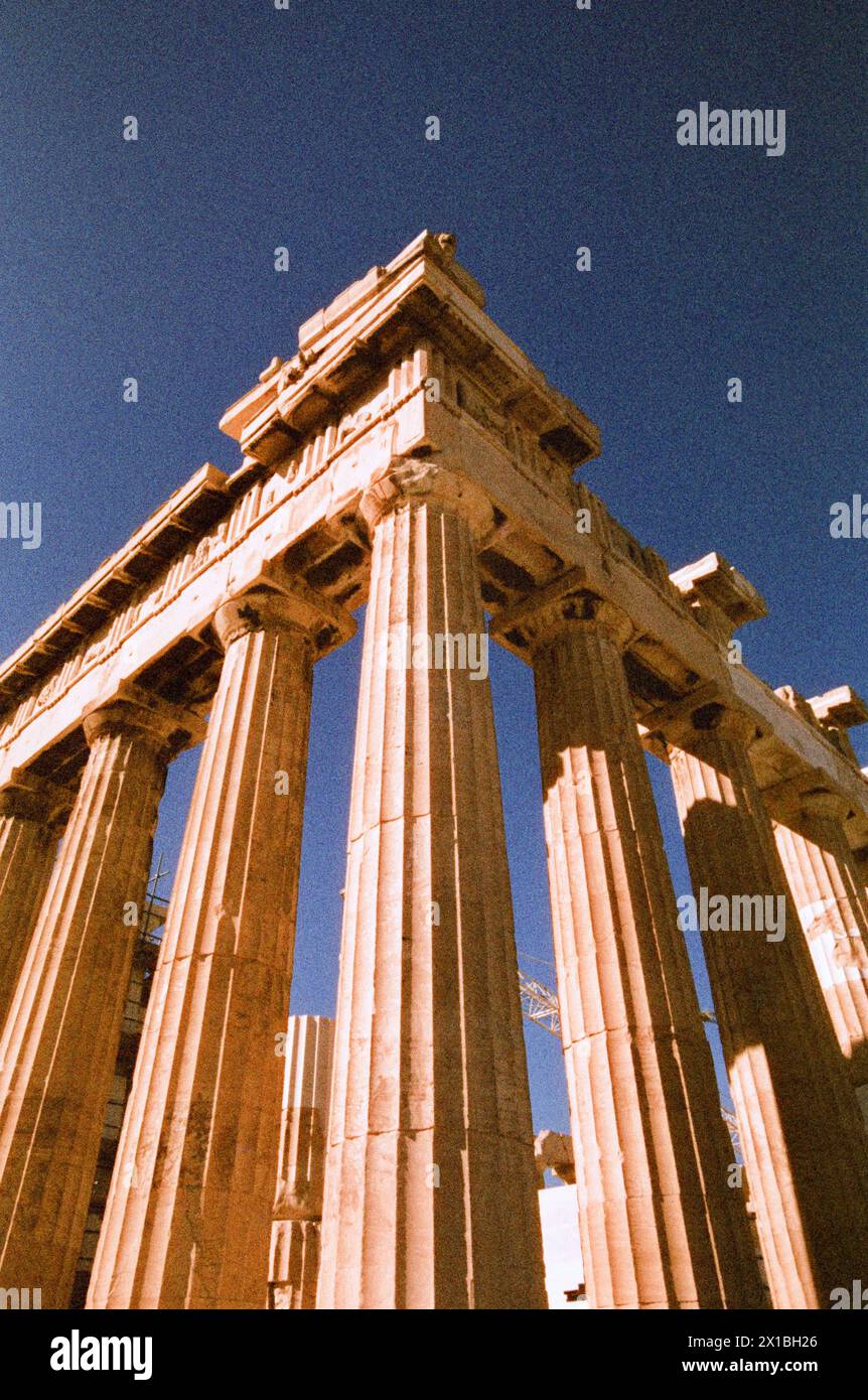 Parthenon Temple, Acropolis, Athens, Greece Stock Photo - Alamy