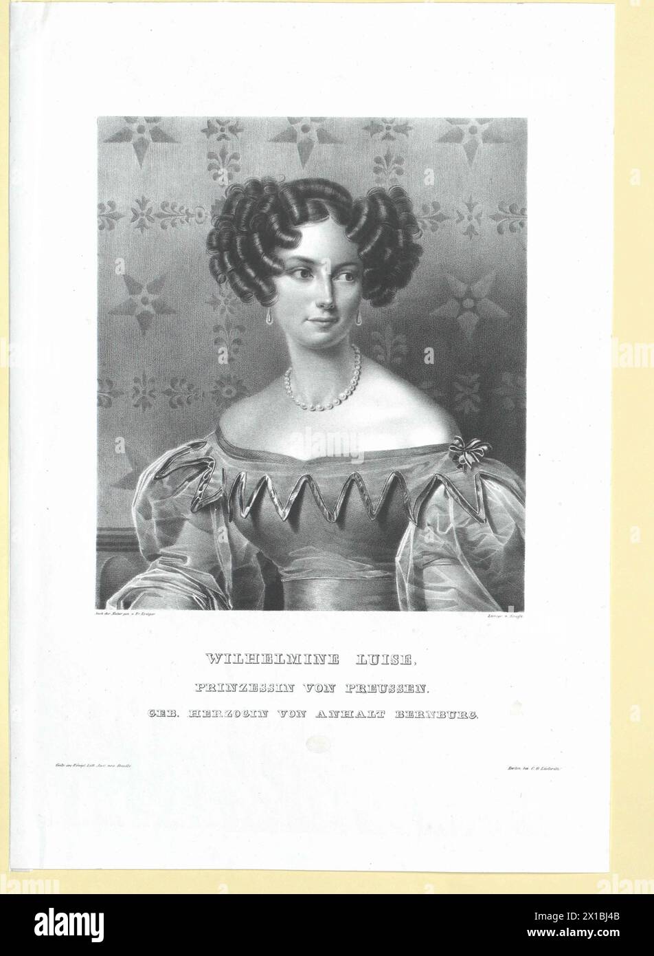 Princess of anhalt bernburg hi-res stock photography and images - Alamy