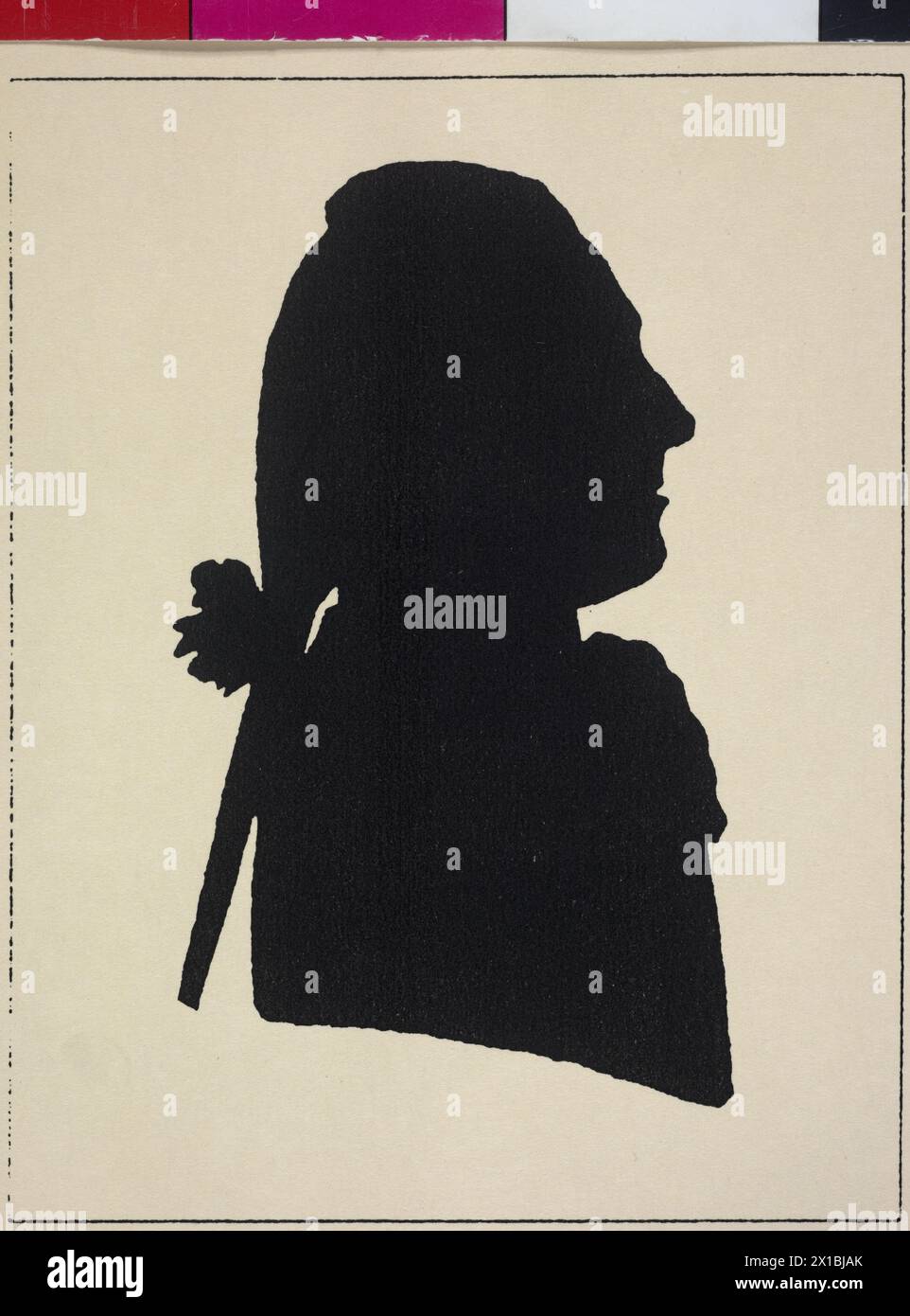 Count Franz Walsegg zu Stuppach, picture (half-length, right profile ...