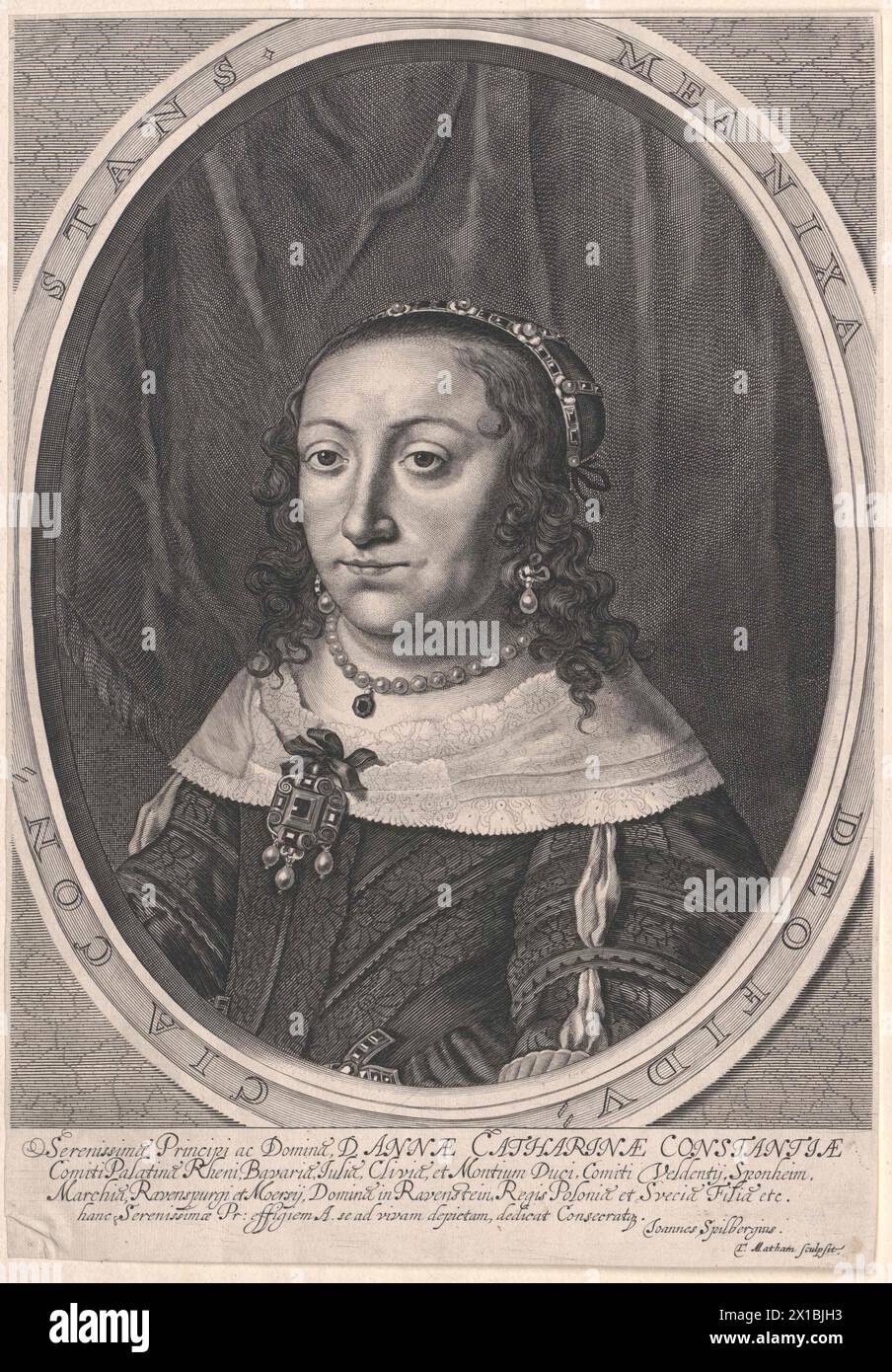 Anna Katharina Constance, Princess of Poland, - 19830422 PD76683 ...