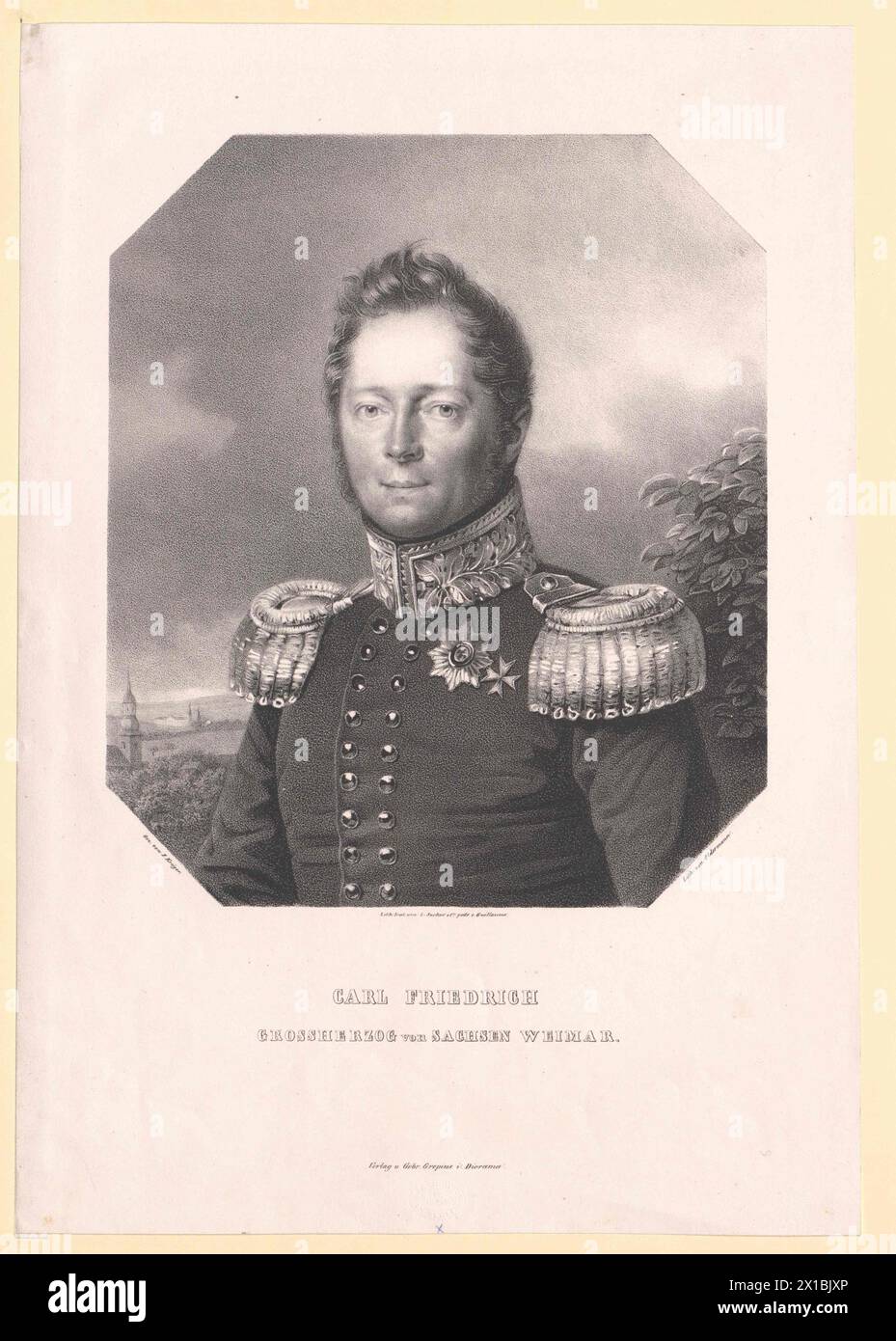 Karl Friedrich, Grand Duke of Saxe-Weimar Eisenach, - 19830422 PD80832 ...