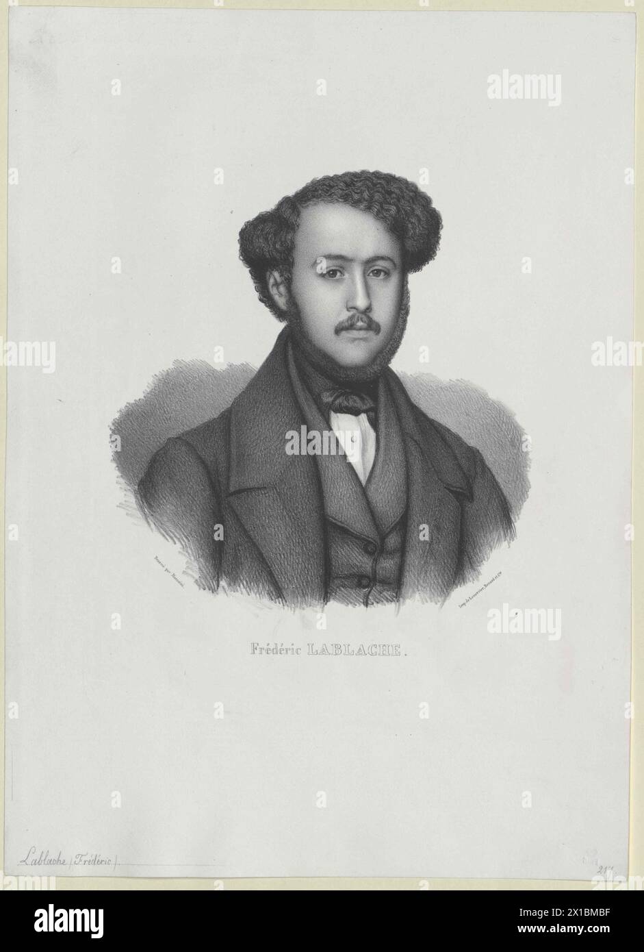 Portrait of lablache hi-res stock photography and images - Alamy