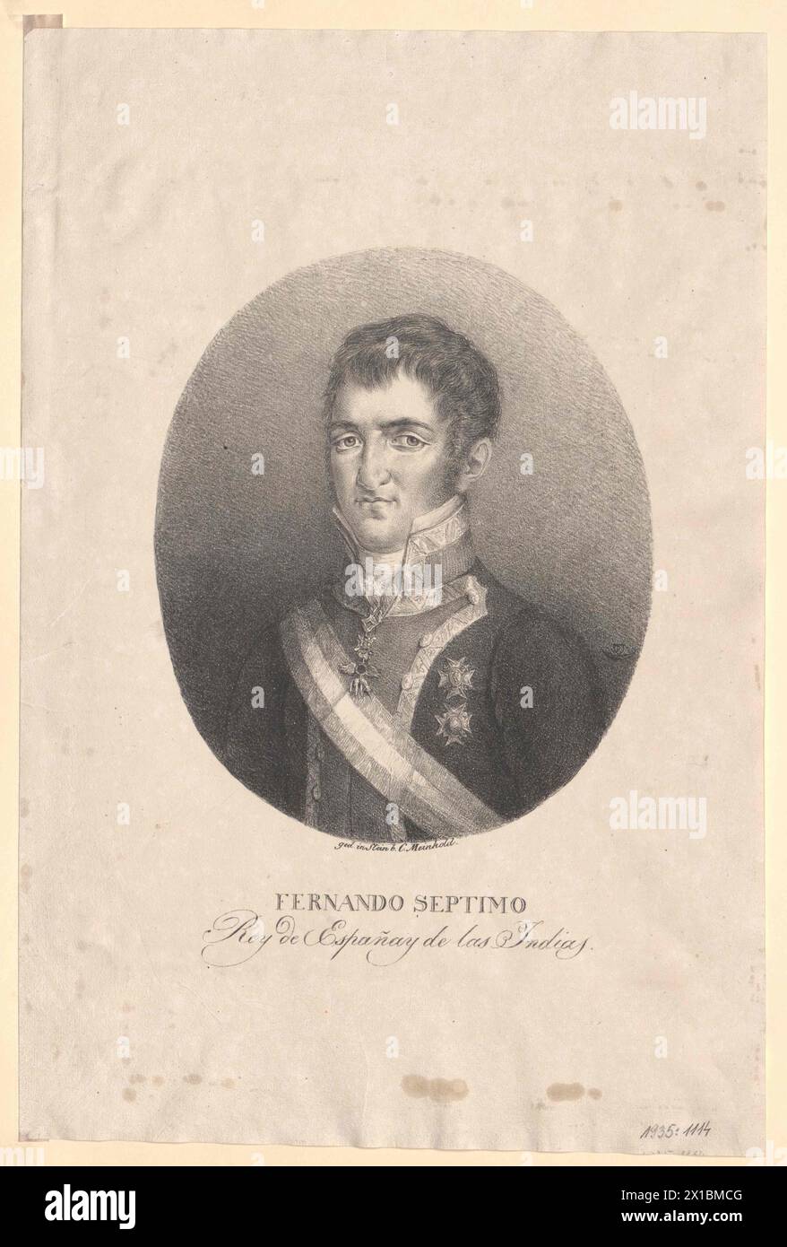 Ferdinand vii of bourbon hi-res stock photography and images - Alamy