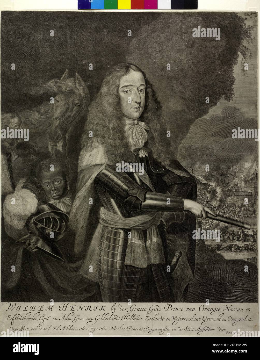 Wilhelm III, Prince of Orange, King of England, in the age from 23 ...