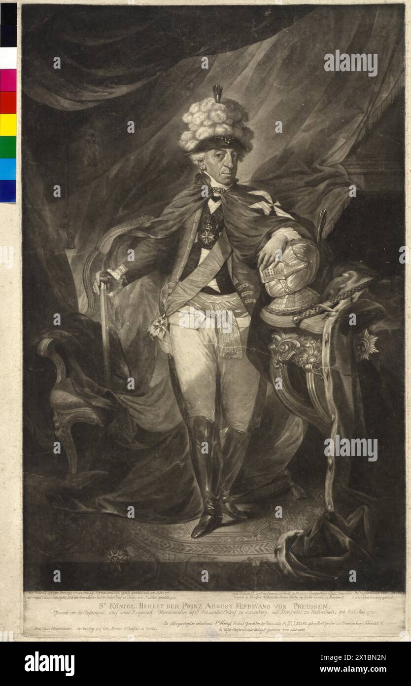 His Royal Highness of the prince August Ferdinand of Prussian ...