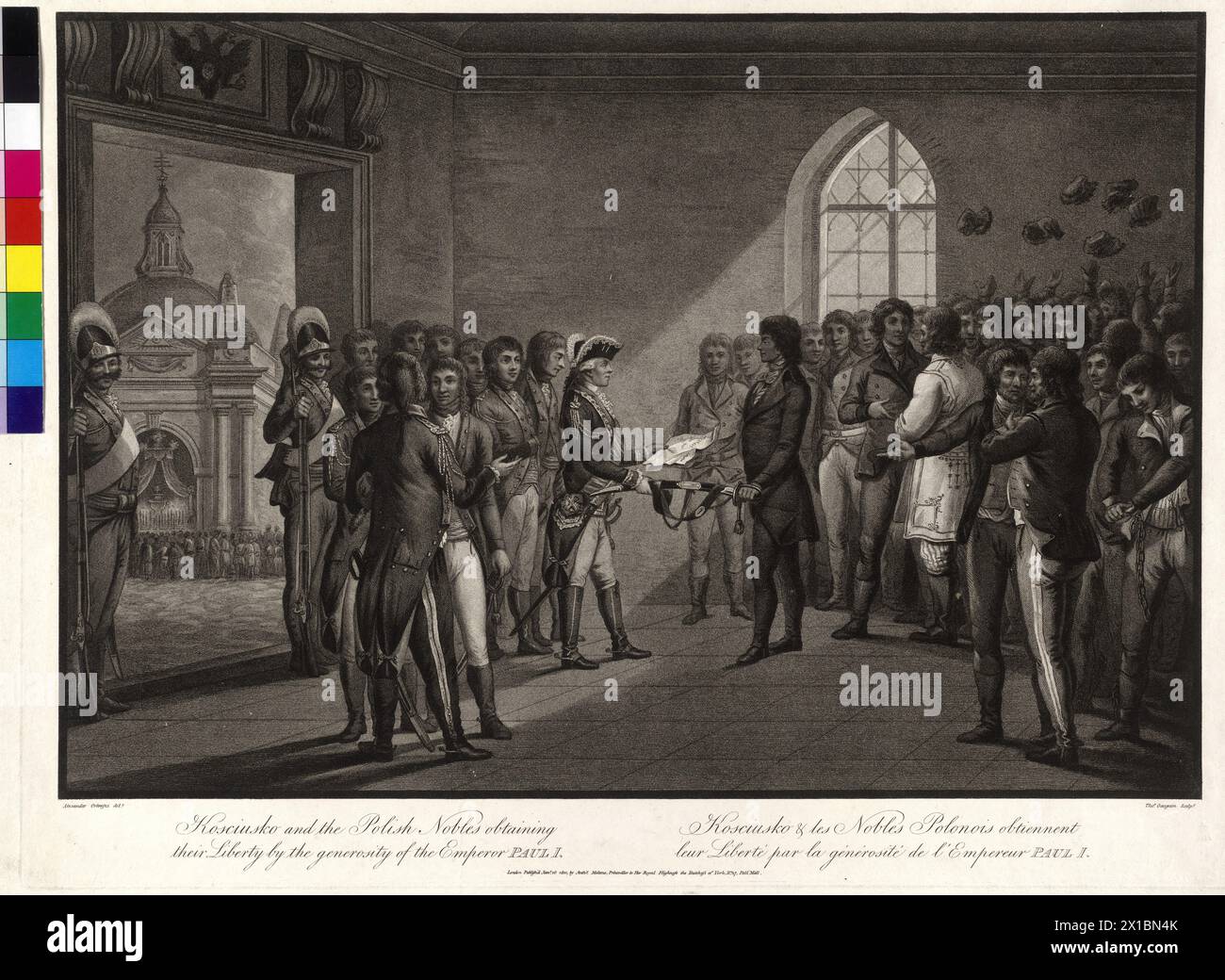 Tadeusz Kosciuszko and the Polish aristocrats poll of czar Paul I ...