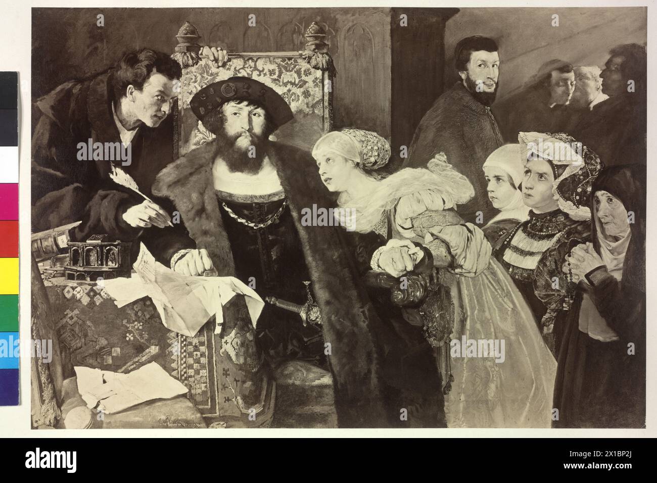 Christian II von Denmark initial the death sentence von Torben Oxe ...