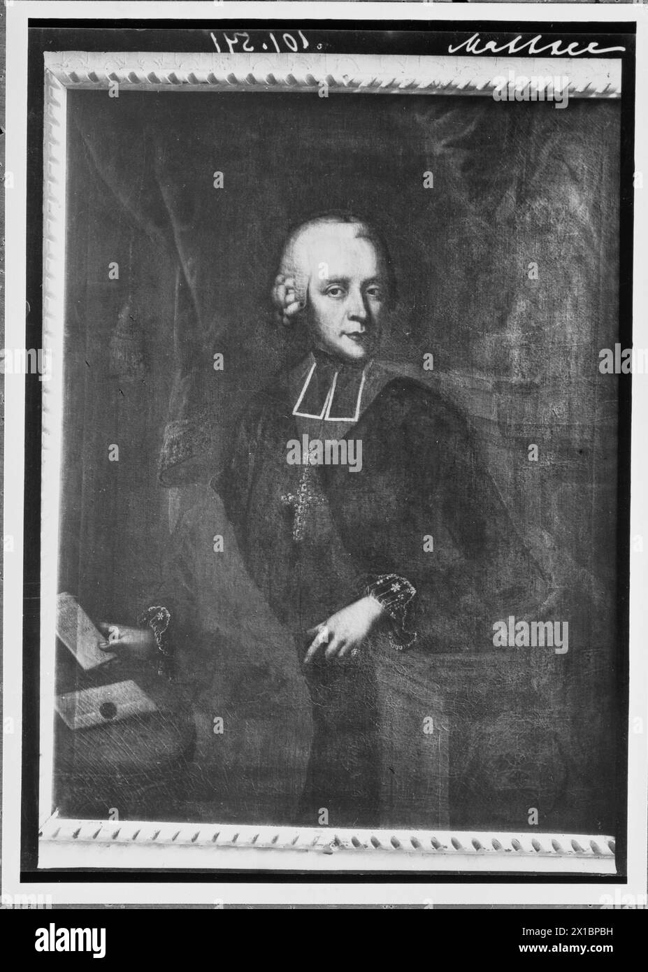 Mattsee, provostship: picture of the archbishop Jerome count Colloredo ...