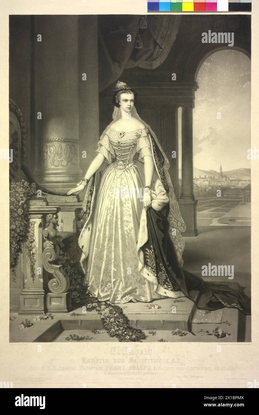 Elisabeth Empress of Austria, electroplating by Leo Schoeninger based ...