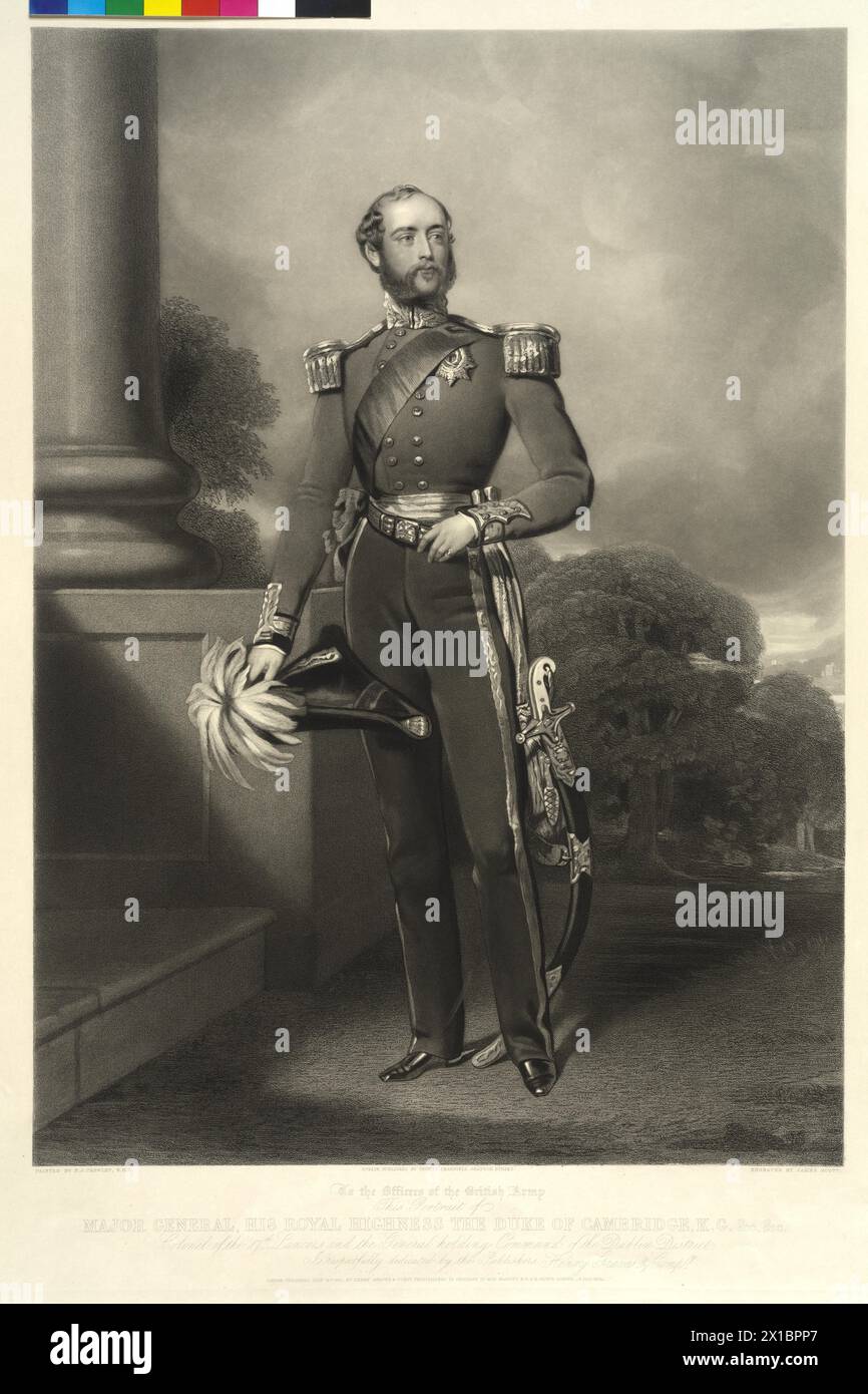 Georg, Duke of Cambridge, mezzotint / mixed technique by James Scott ...