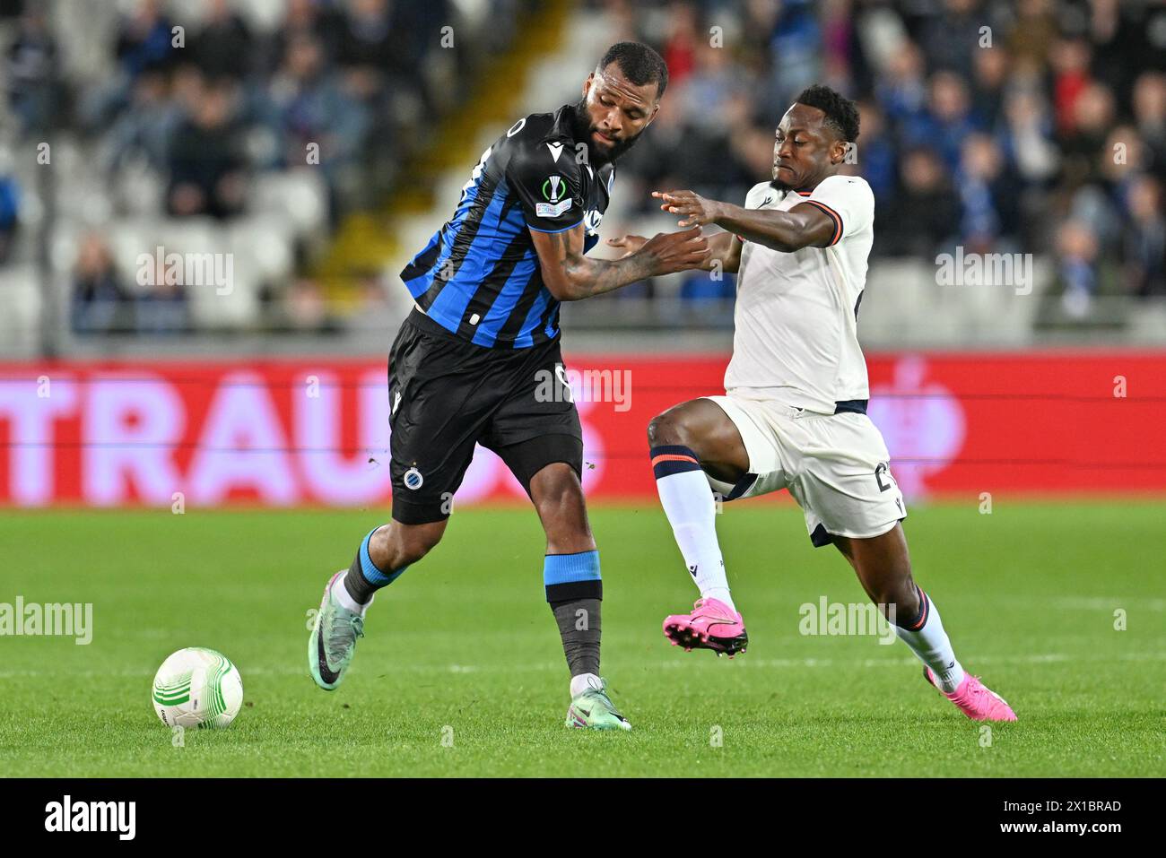 Brugge, Belgium. 11th Apr, 2024. Igor Thiago (99) of Club Brugge and ...