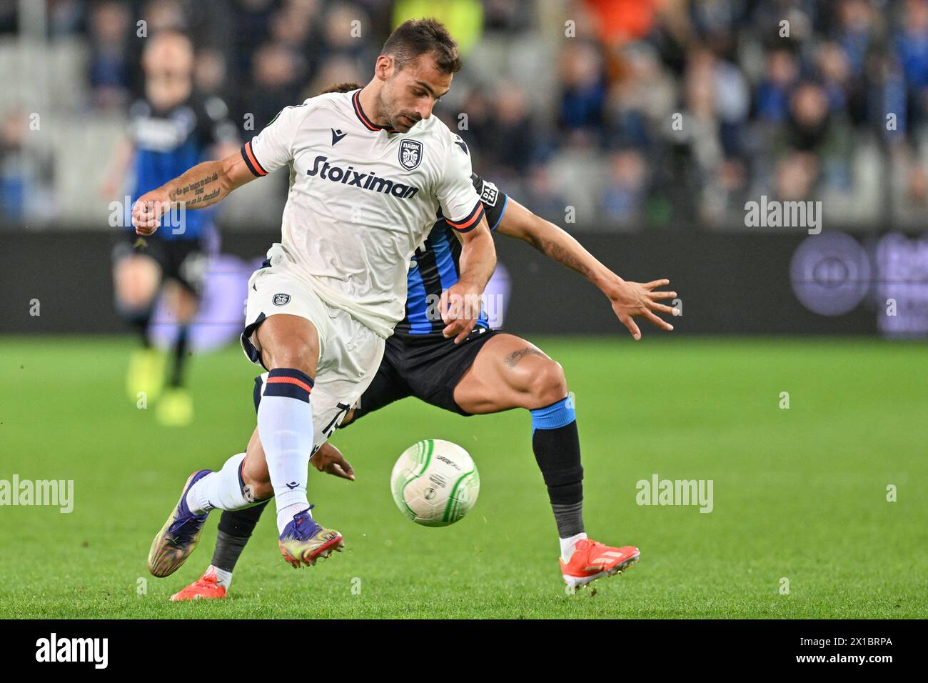 Jonny Jonathan Castro Otto (19) of PAOK pictured during the Uefa ...