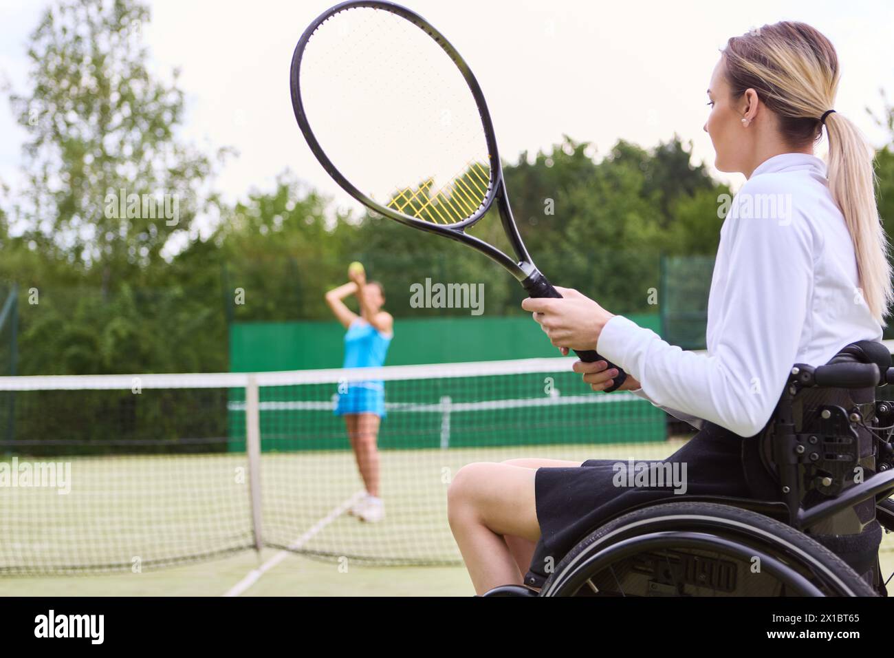 An inspiring image of a person in a wheelchair actively participating ...