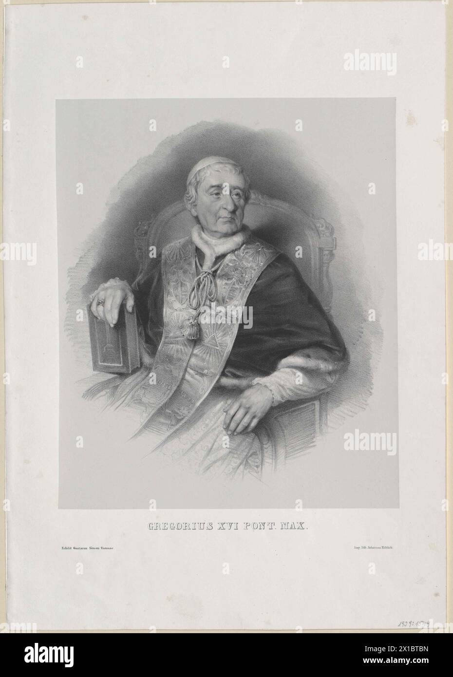 Gregory XVI, pope, - 19830422 PD105629 - Rechteinfo: Rights Managed (RM ...