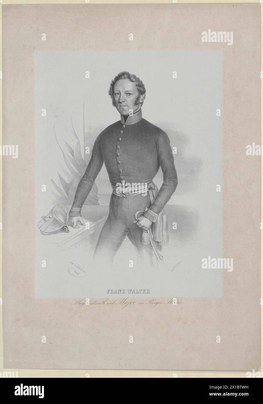 Walter, Franz, lived circa 1861, - 19830422 PD109807 - Rechteinfo ...