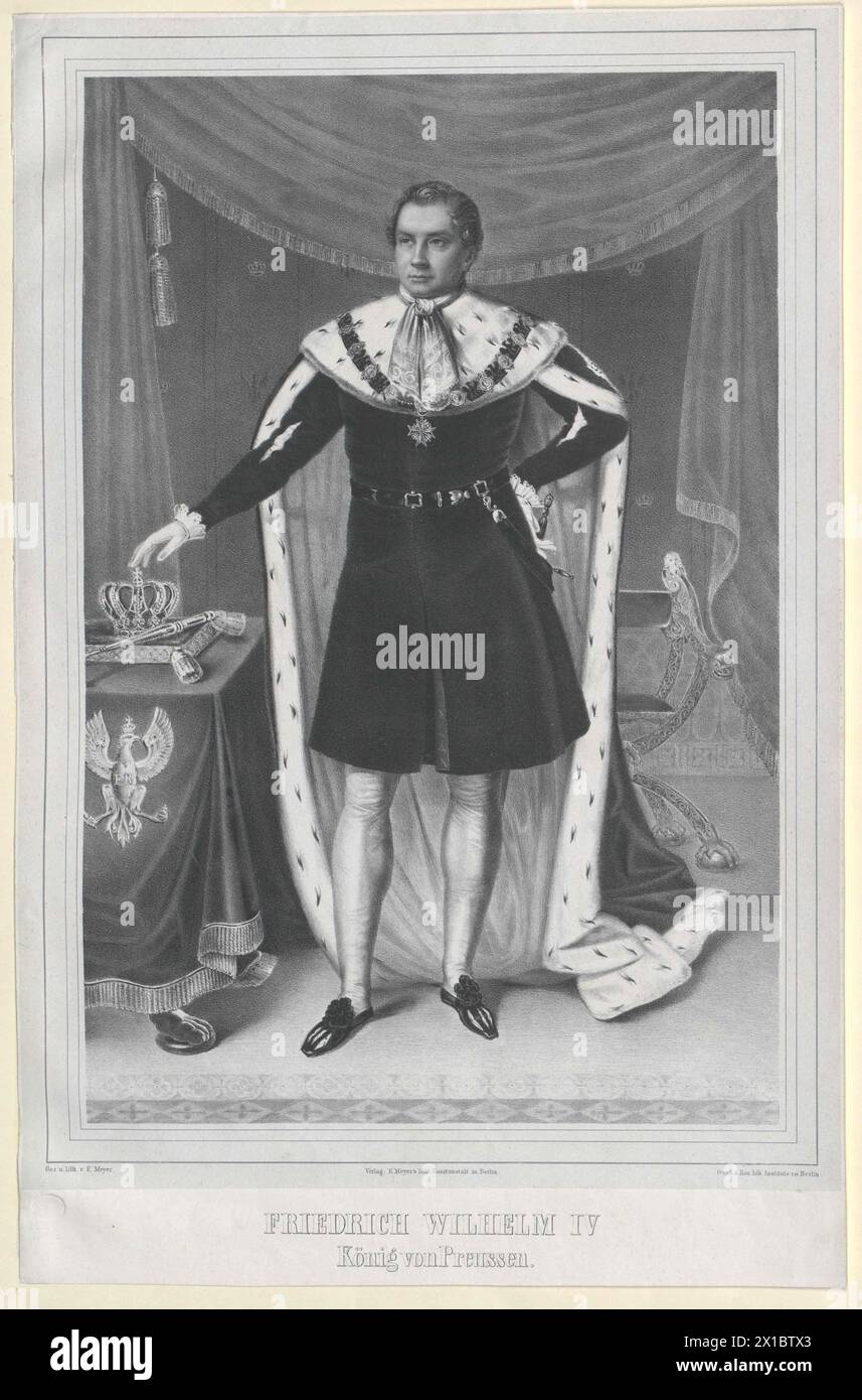 Prussian king frederick william iv hi-res stock photography and images ...