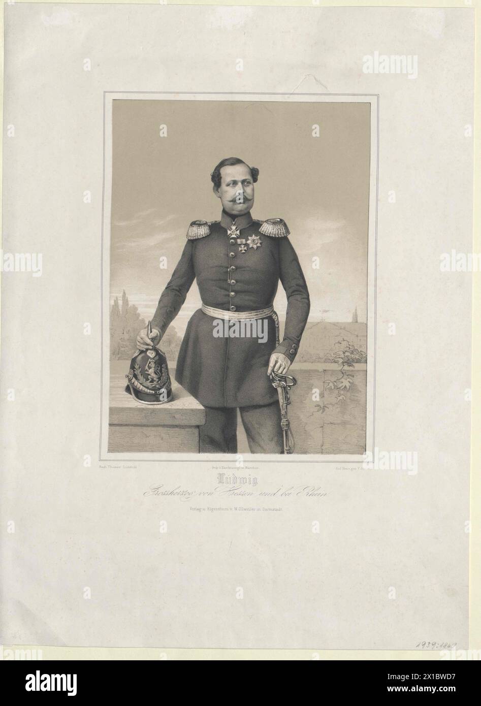 Louis III, Duke of Hesse and at Rhine, - 19830422 PD114805 - Rechteinfo ...