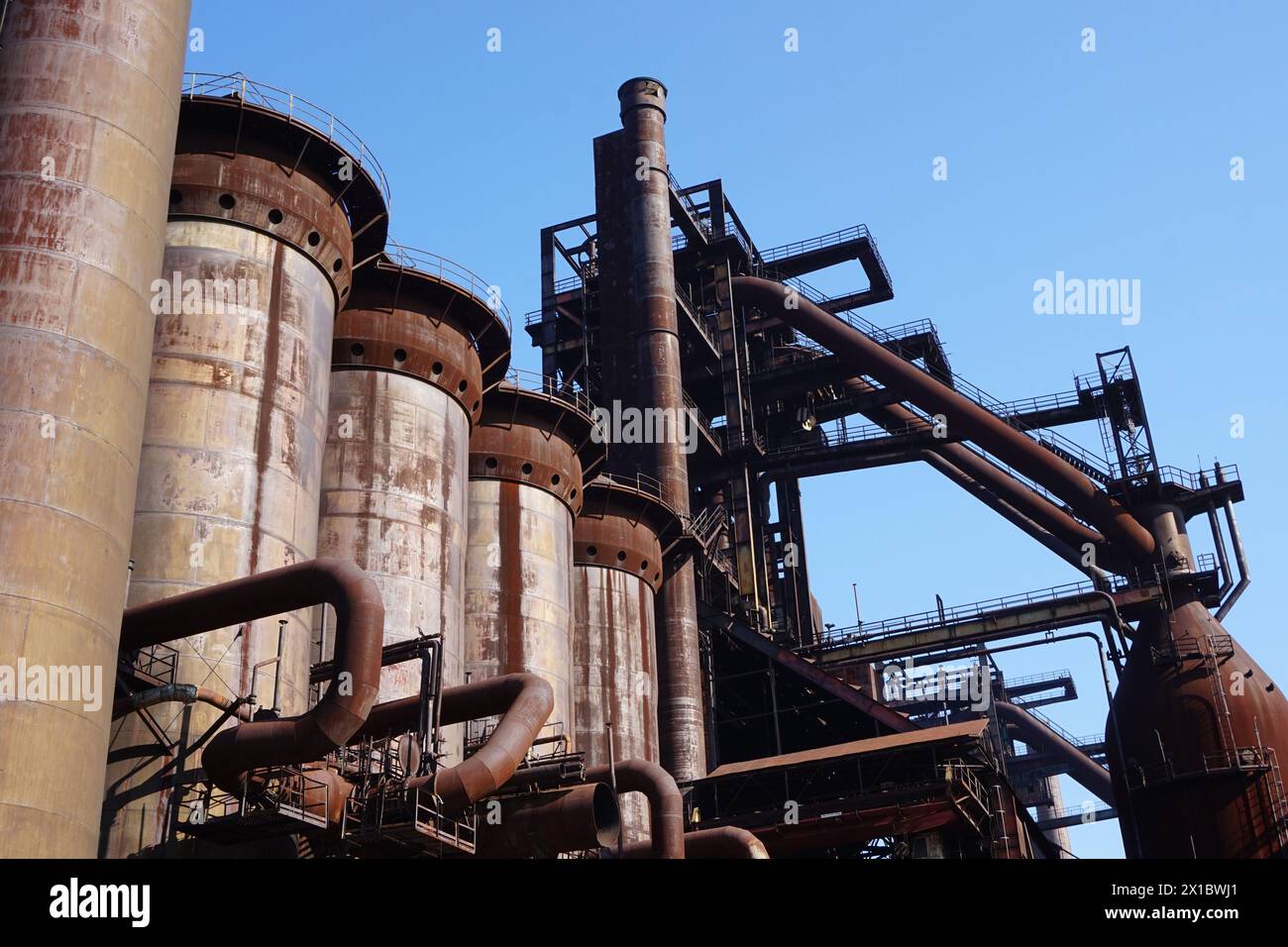 Vitkovice steel industrial buildings from Ostrava Czech republic Stock ...