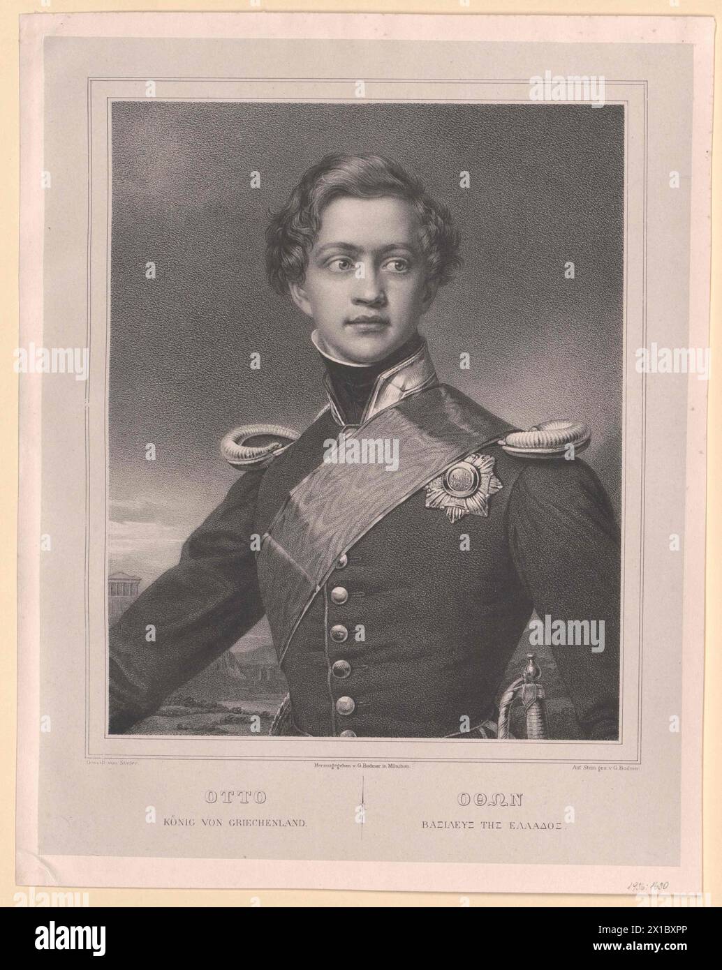 Otto I, King of Greece, - 19830422 PD124044 - Rechteinfo: Rights ...