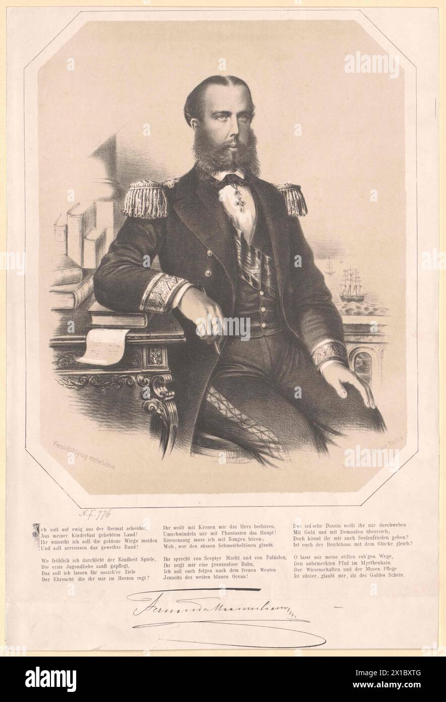 Maximilian I, Emperor of Mexico, - 19830422 PD124575 - Rechteinfo ...