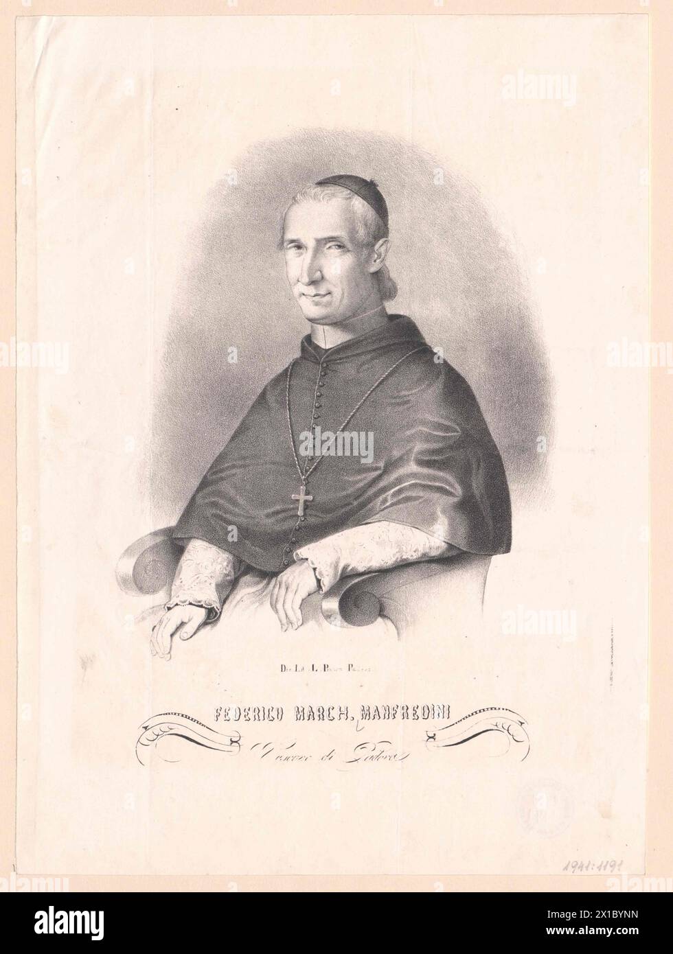 Manfredini, Federico marchese, - 19830422 PD132799 - Rechteinfo: Rights ...