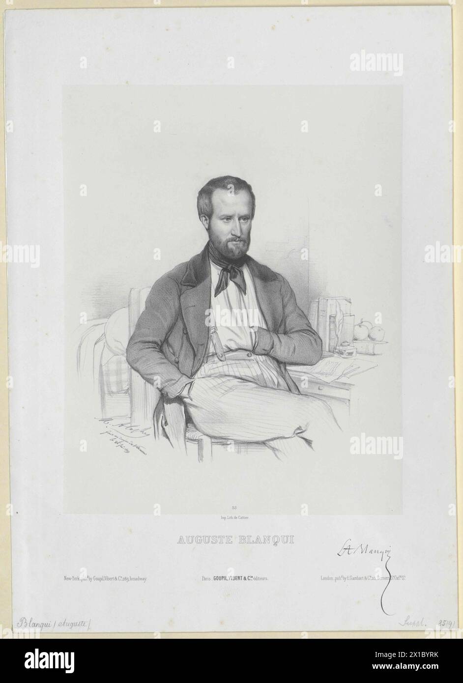 Blanqui, Louis-Auguste, - 19830422 PD13336 - Rechteinfo: Rights Managed ...
