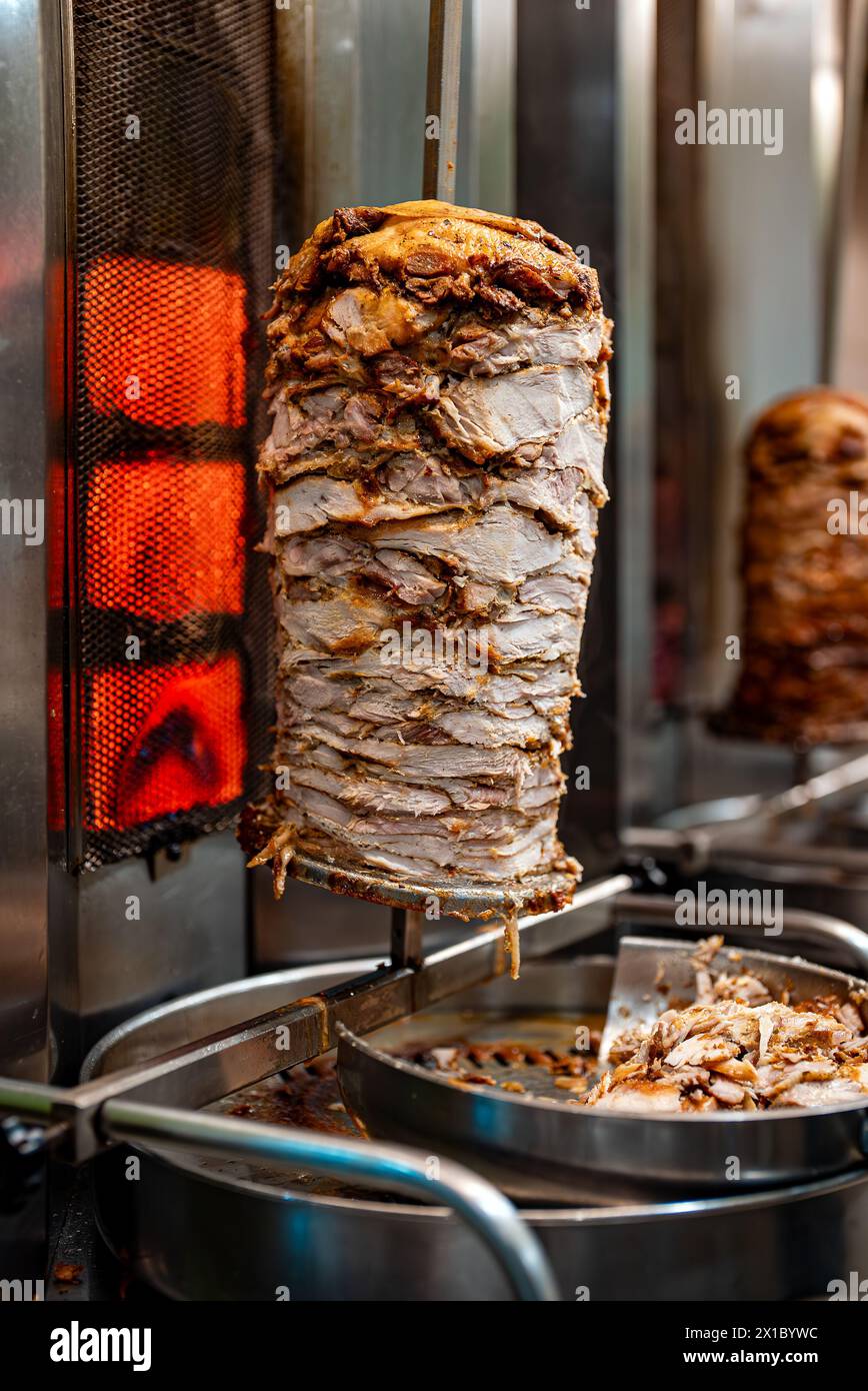 Shawarma machine hi-res stock photography and images - Alamy