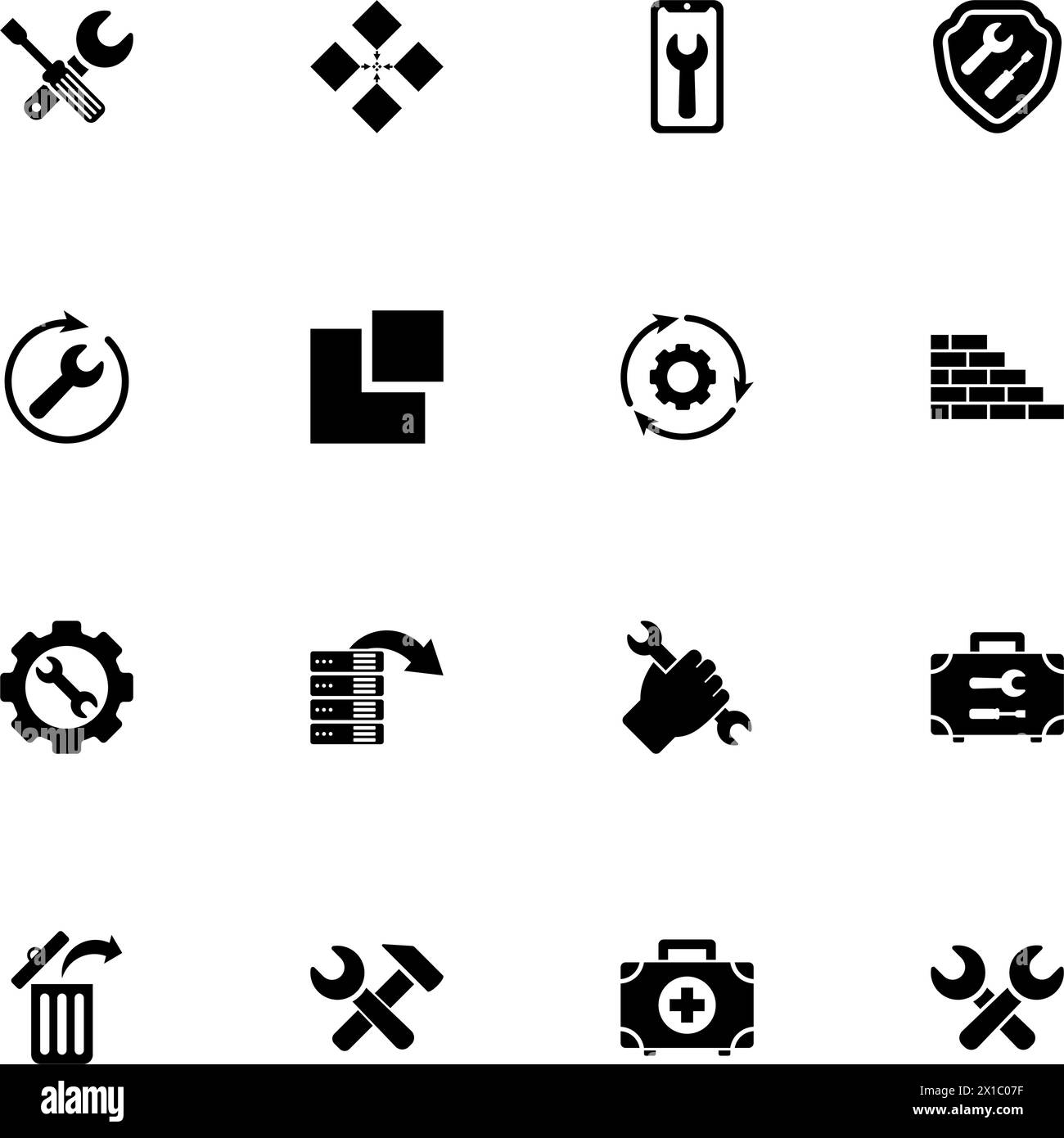 Recovery Repair icon - Expand to any size - Change to any colour ...