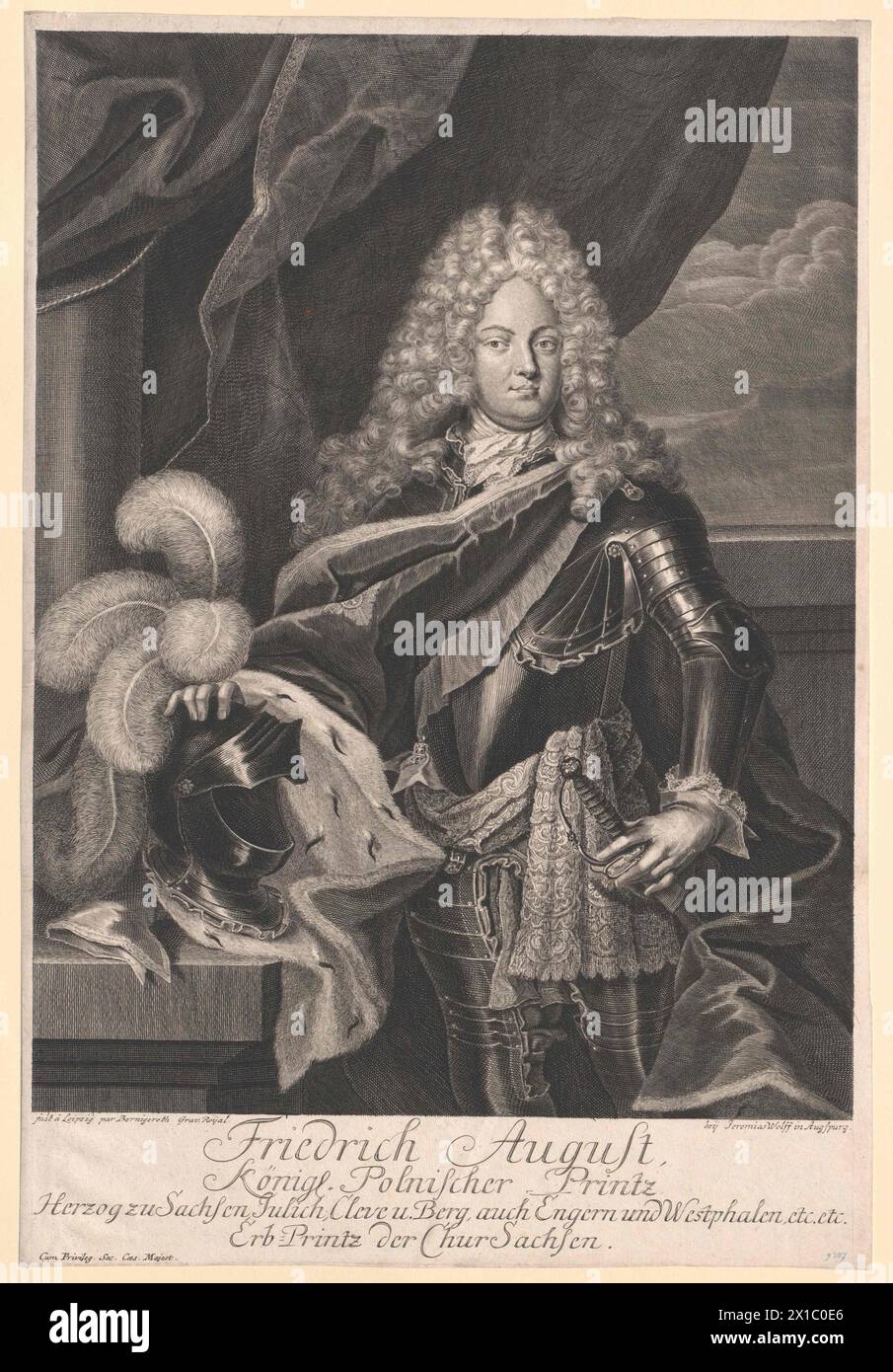 Frederick August II, Elector of Saxony, - 19830422 PD138130 ...