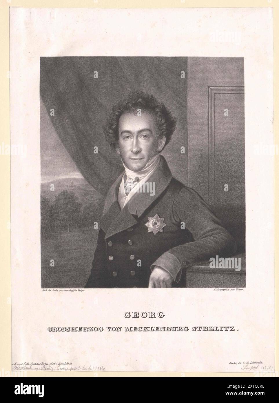 Duke of mecklenburg strelitz hi-res stock photography and images - Alamy