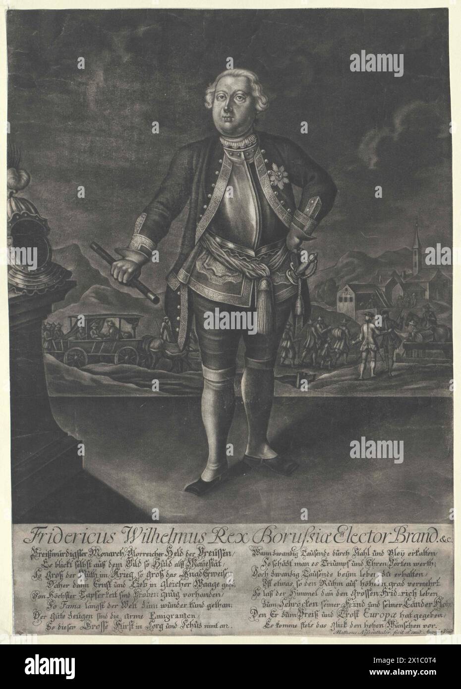 Frederick william i king of prussia hi-res stock photography and images ...