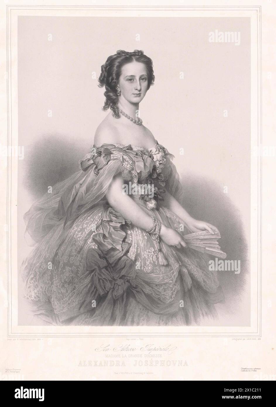 Alexandra, princess of Saxe Altenburg, - 19830422 PD14987 - Rechteinfo ...
