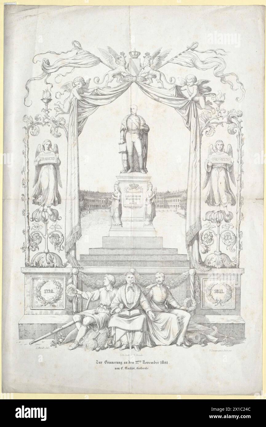 Karl Frederick, Grand Duke of Baden, - 19830422 PD15213 - Rechteinfo ...