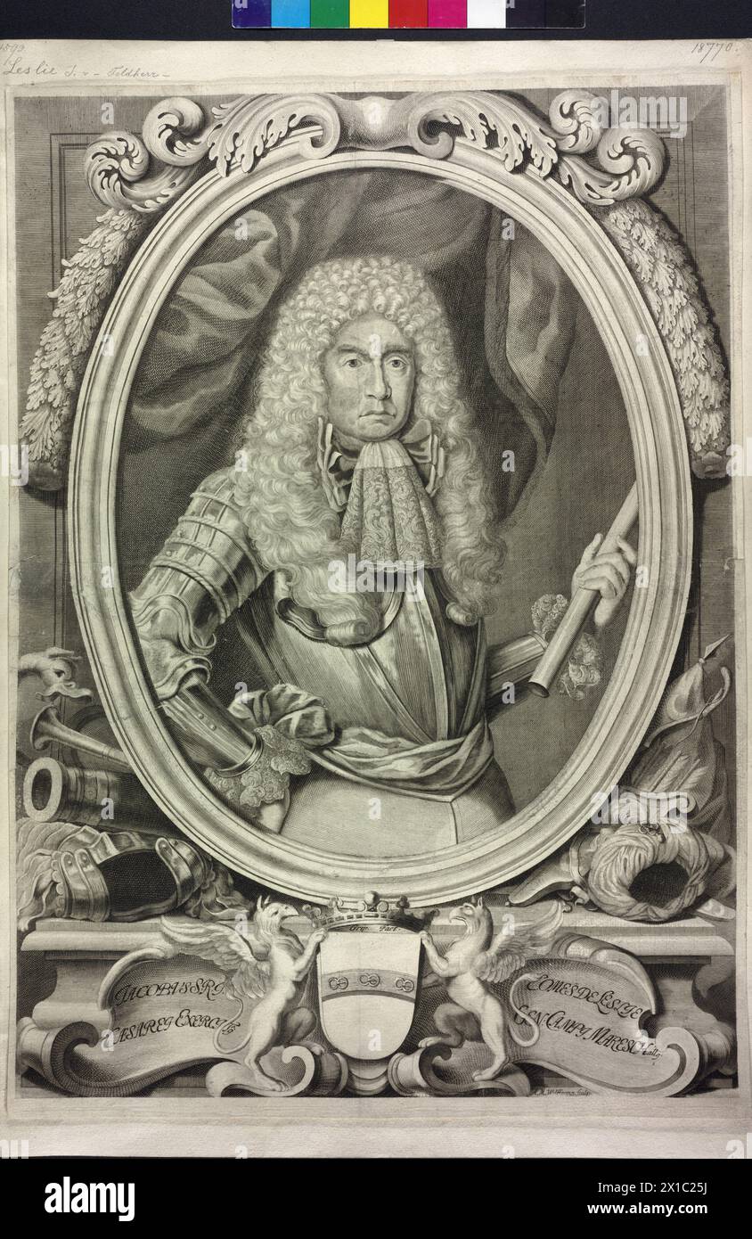 Leslie, Jacob count, lived circa 1685, - 19830422 PD15724 - Rechteinfo ...