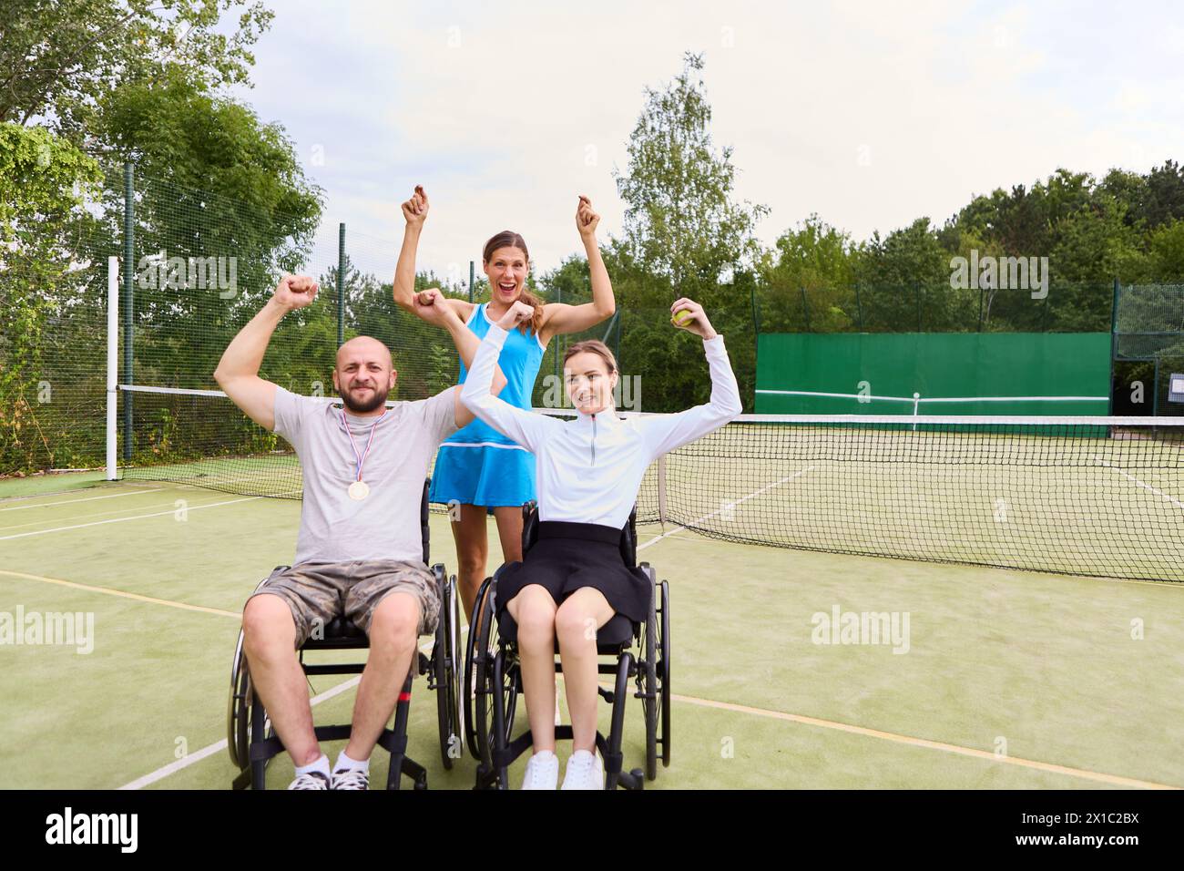 Paraplegic athlete tennis hi-res stock photography and images - Alamy