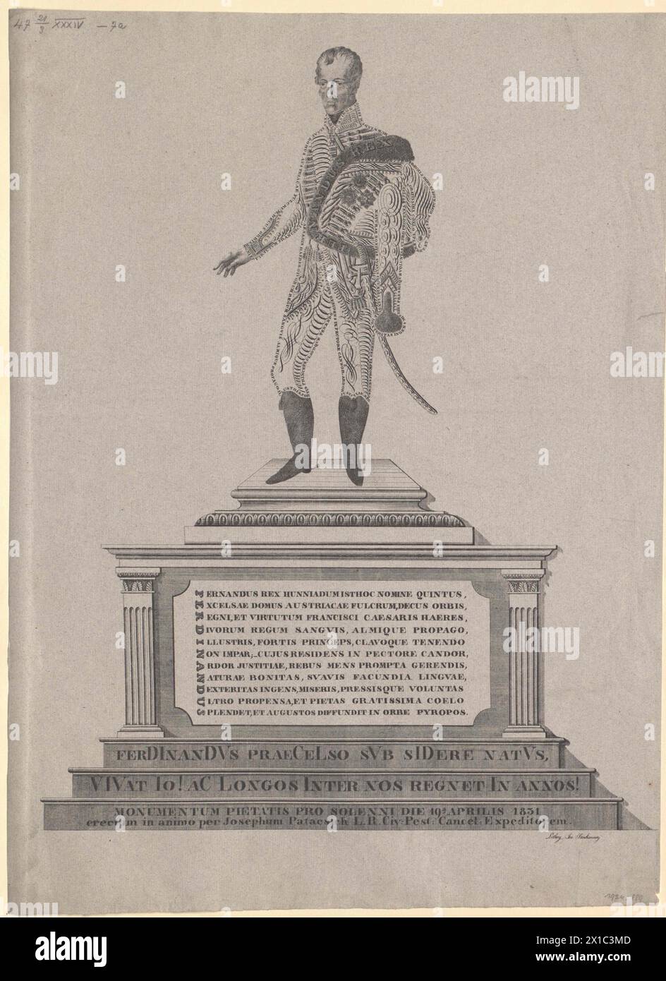 Ferdinand I, Emperor of Austria, - 19830422 PD27691 - Rechteinfo ...