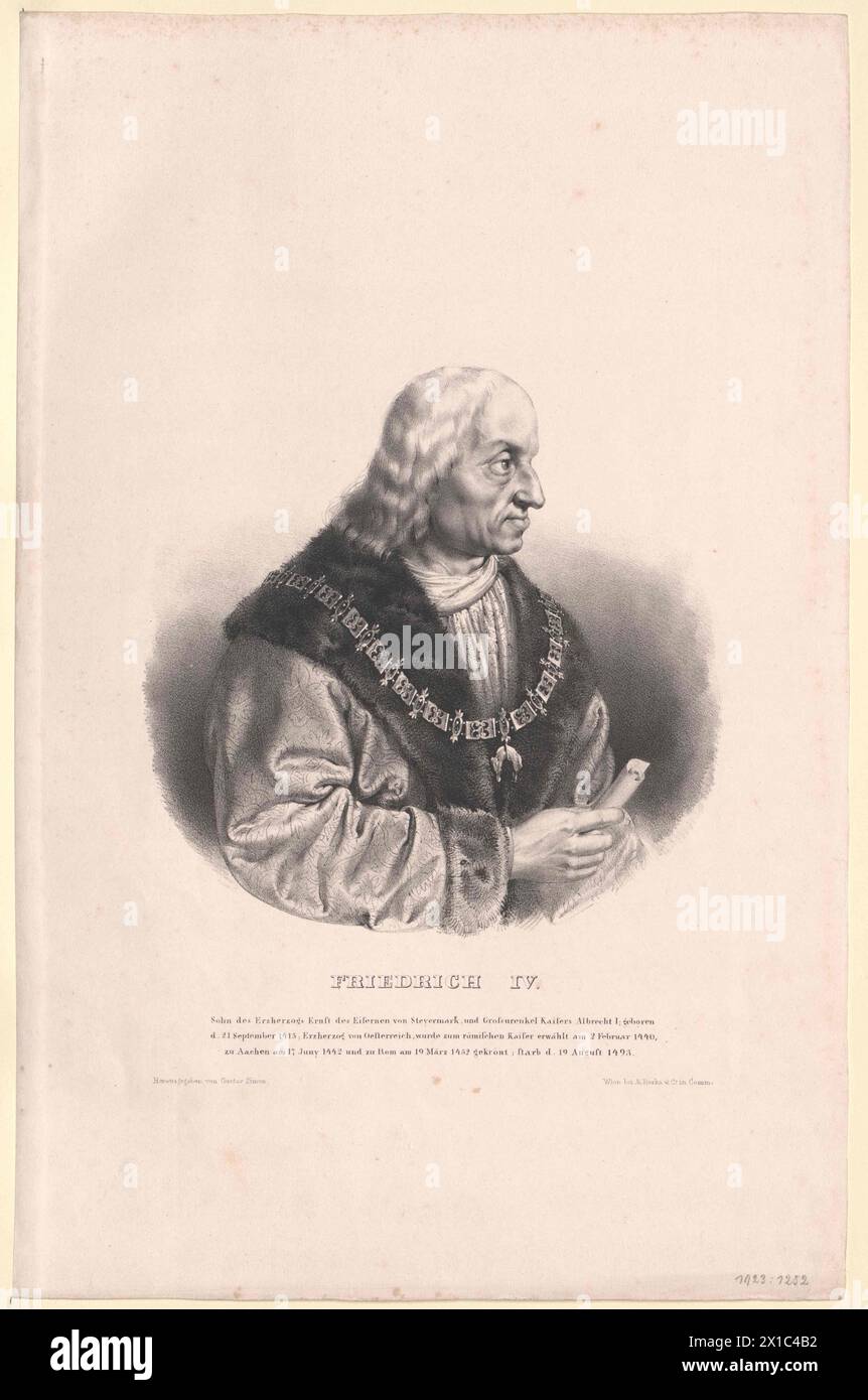 Frederick III, Holy Roman Emperor, - 19830422 PD33118 - Rechteinfo ...