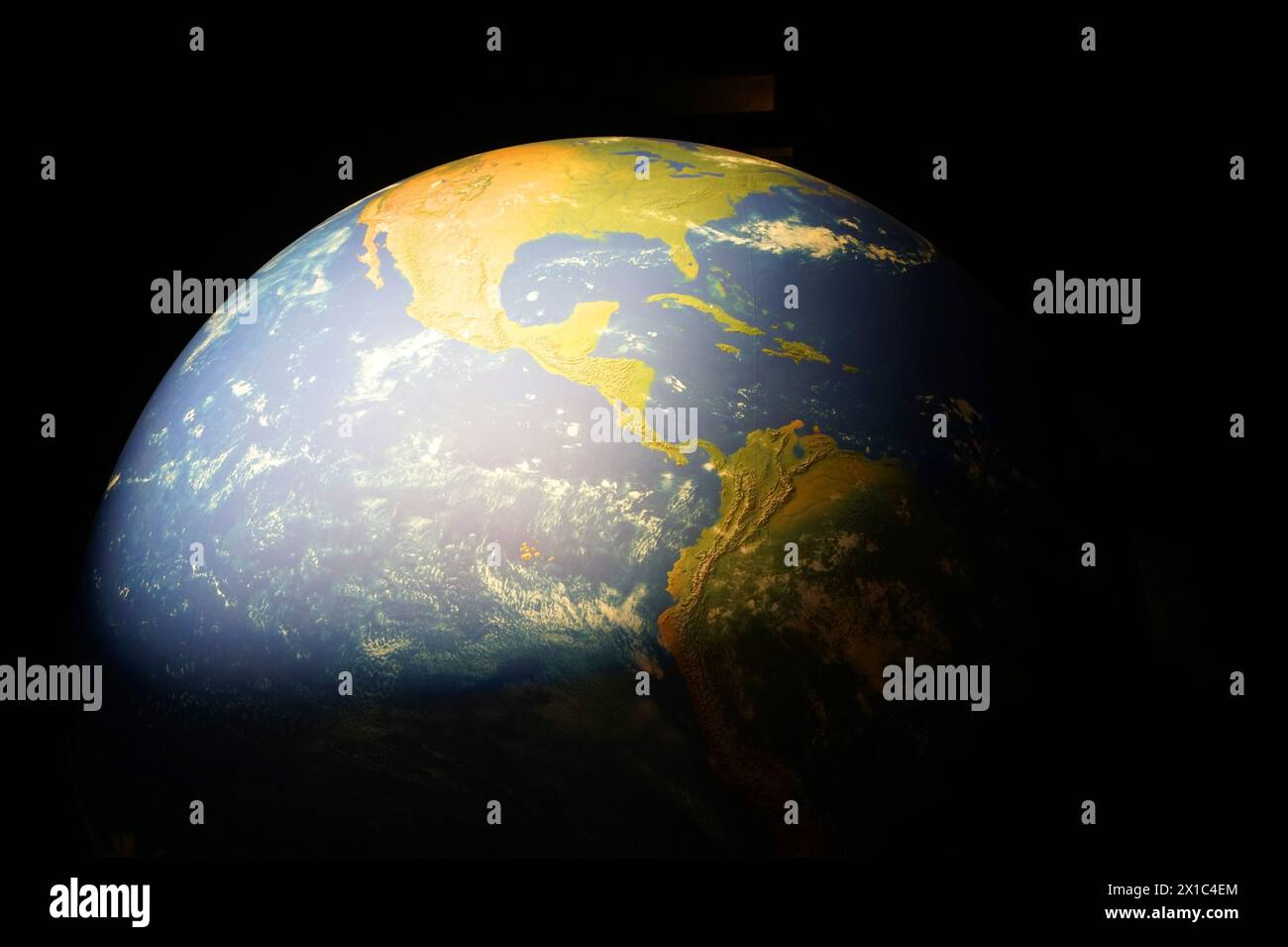 earth in the dark night as nice background Stock Photo - Alamy