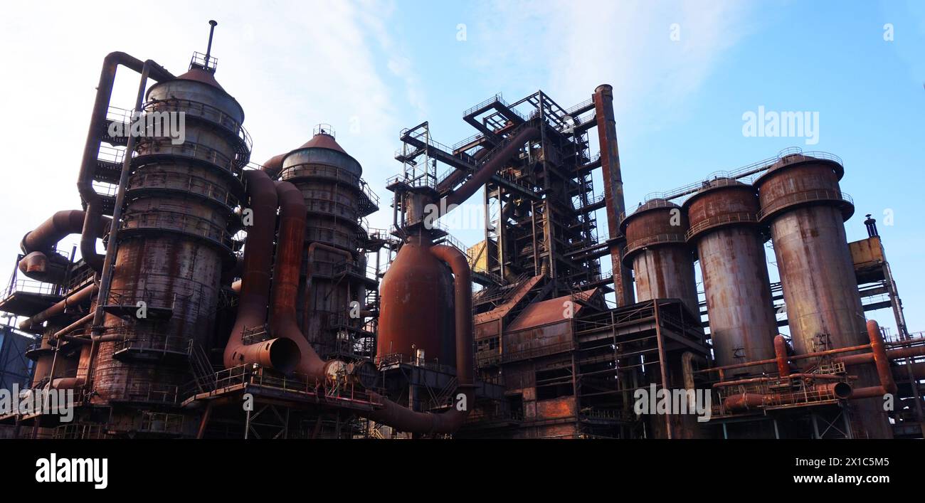 Vitkovice steel industrial buildings from Ostrava Czech republic Stock ...