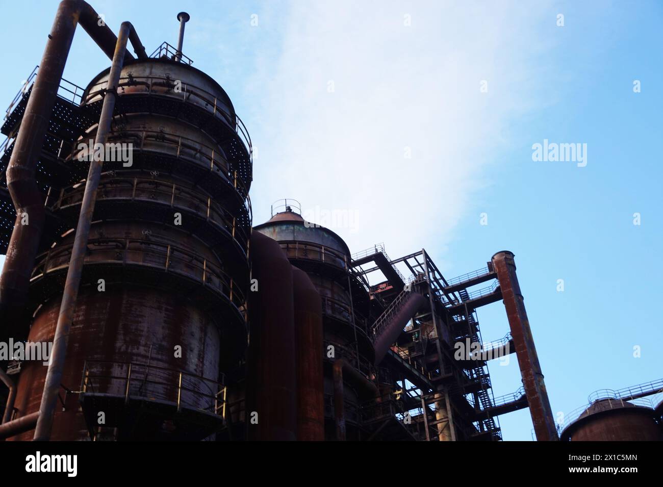 Vitkovice steel industrial buildings from Ostrava Czech republic Stock ...