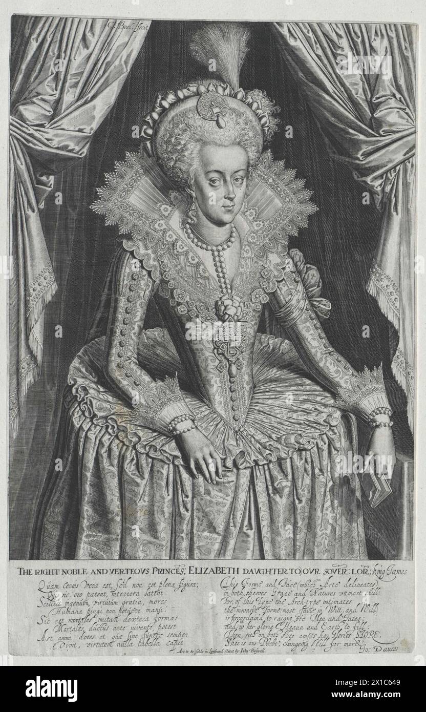 Elisabeth, princess of England, Queen of Bohemia, - 19830422 PD47769 ...