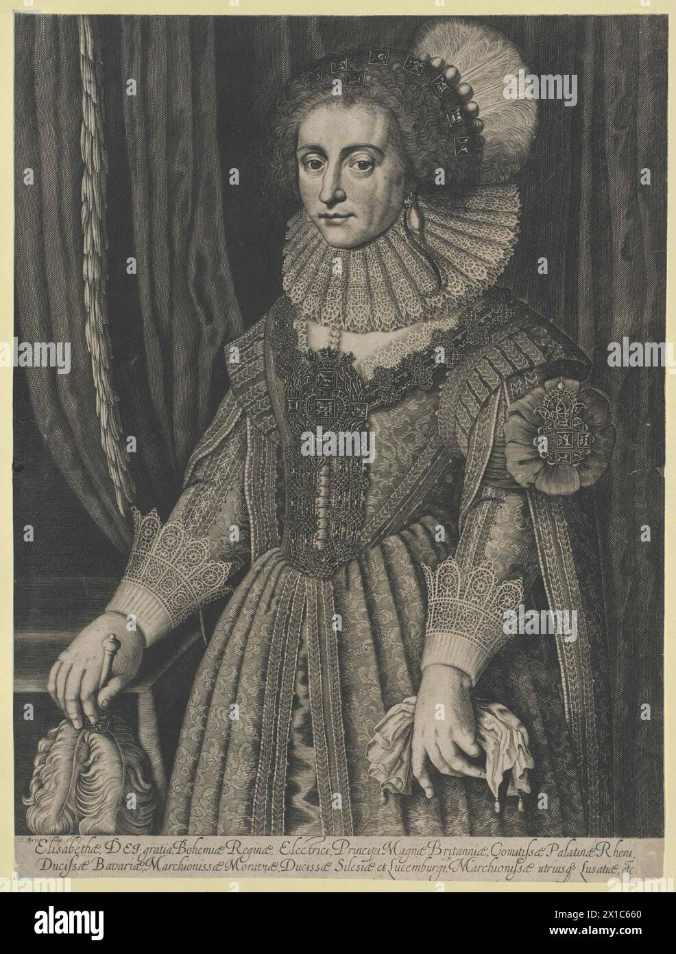 Elisabeth, princess of England, Queen of Bohemia, - 19830422 PD48036 ...