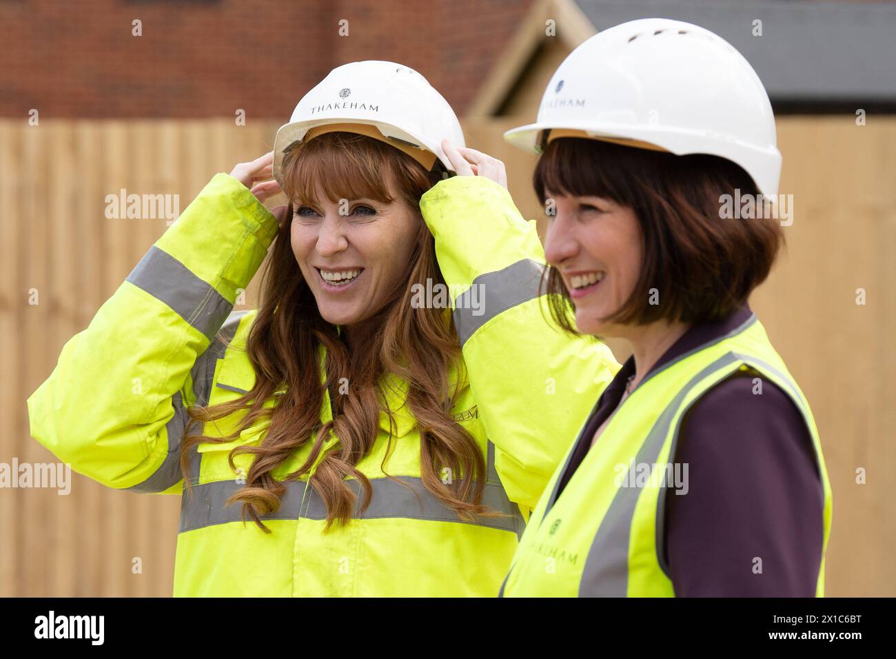 Shadow chancellor Rachel Reeves (right) and Deputy Labour leader Angela ...