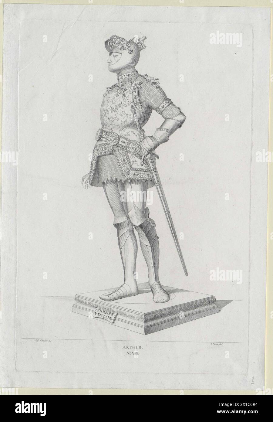 Artus, king, lived circa 500, - 19830422 PD51407 - Rechteinfo: Rights ...