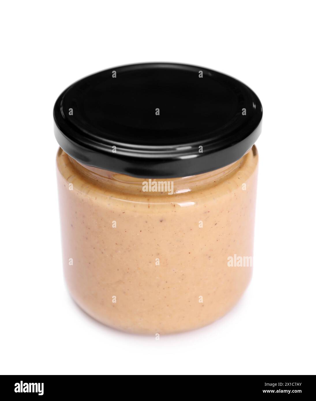 Homemade peanut paste on Cut Out Stock Images & Pictures - Alamy