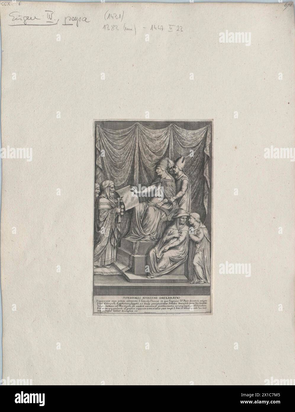 Eugene IV, pope, - 19830422 PD56307 - Rechteinfo: Rights Managed (RM ...