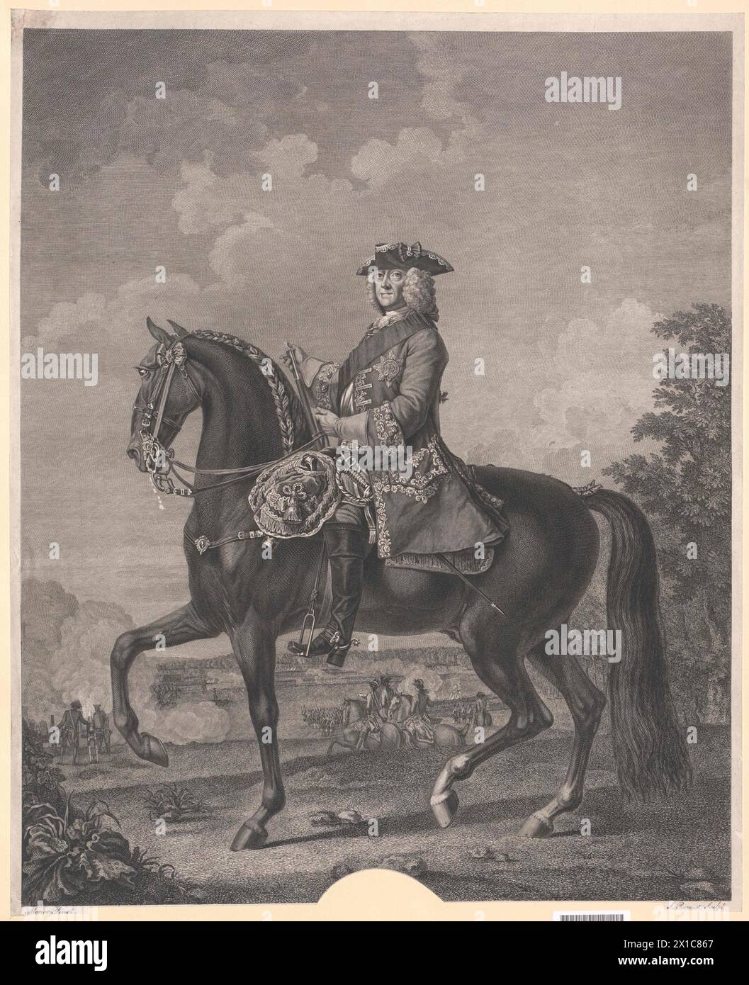 George II, King of England elector of Hanover, - 19830422 PD6054 ...