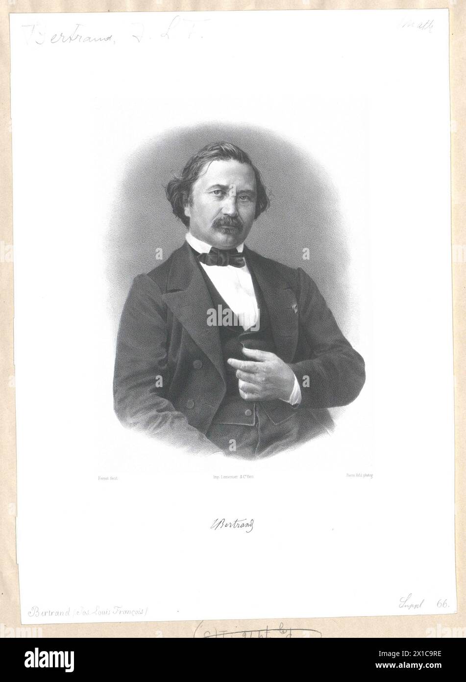 Joseph louis francois bertrand hi-res stock photography and images - Alamy