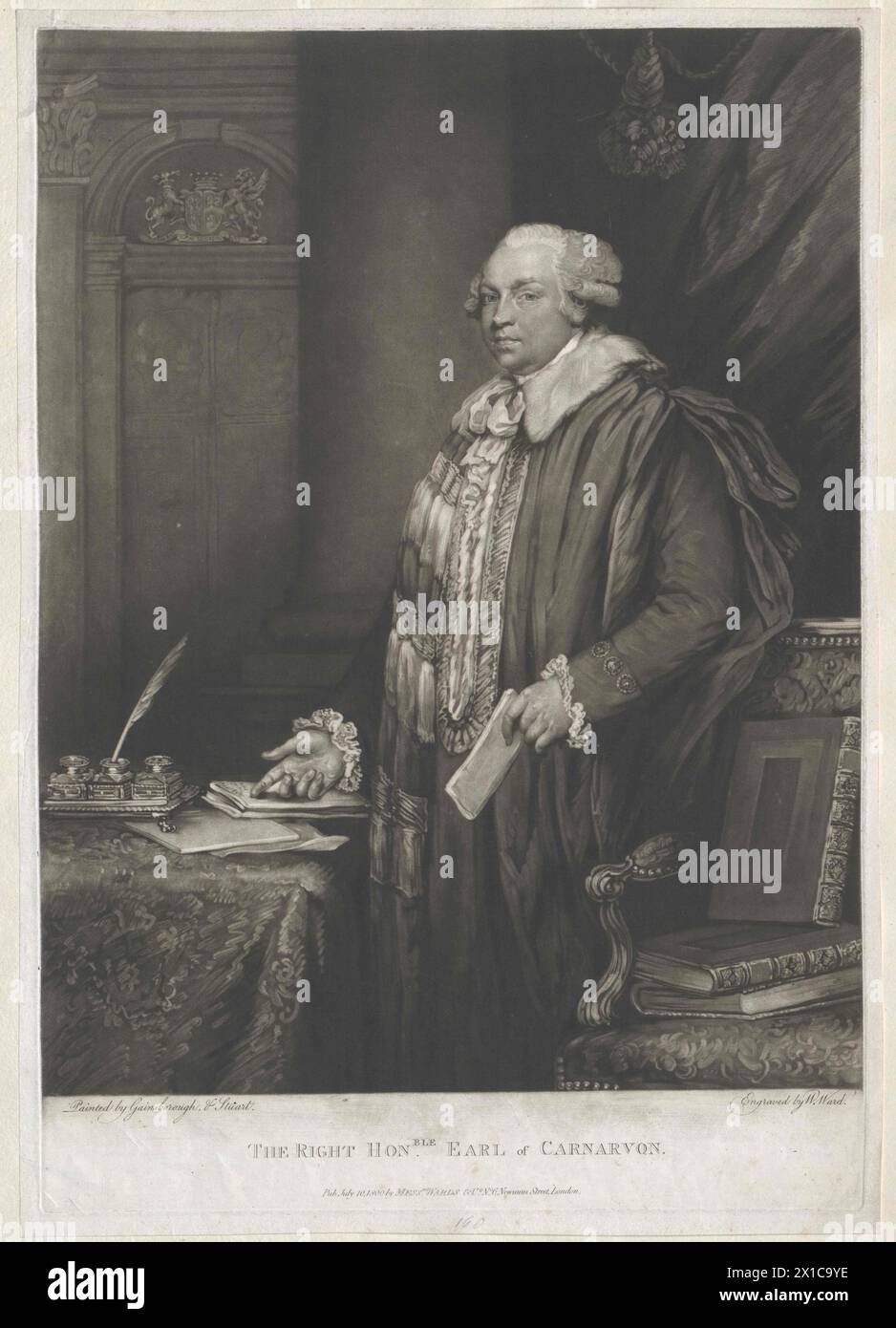 Herbert, 1st earl of Carnavon, Henry, - 19830422 PD67616 - Rechteinfo ...